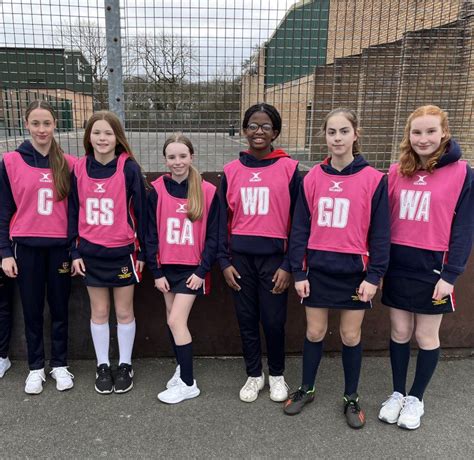 Year 7 Netball Penwortham Girls High School