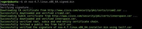 Cisco Nso Installation Guide Install Cisco Nso On Linux Ubuntu