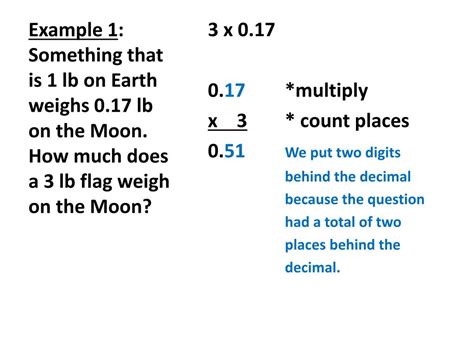 PPT Multiplying Decimals PowerPoint Presentation Free Download ID