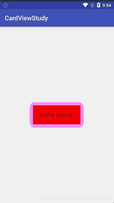Android Material Design之cardview（卡片式布局）android Materialcardview Csdn博客