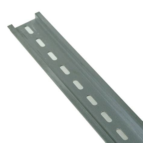 Din Mounting Rail 35 X 7 5mm Aluminium Slotted Eltech