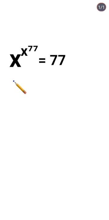 Solve The Nested Exponential Equation Youtube