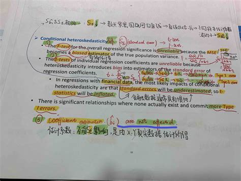 多元回归中，违反假设中自相关这里假设违反和异方差假设中，有关系数估计是否有偏的结论为何相矛盾？ 有问必答 品职教育 专注cfa Esg Frm Cpa 考研等财经培训课程
