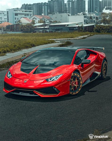 Lamborghini Huracan Bronze Wrap Wrapstyle