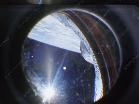 gemini vi a and gemini vii rendezvous 15th december 1965 stock video