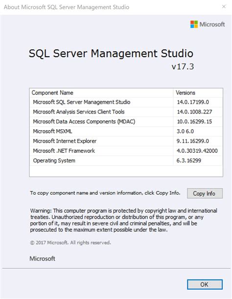 Hodentekmsss Sql Server Management Studio 170 And 173