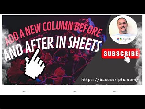 Add A New Column Before And After In Sheets Coding Help Tips Resources Tutorials