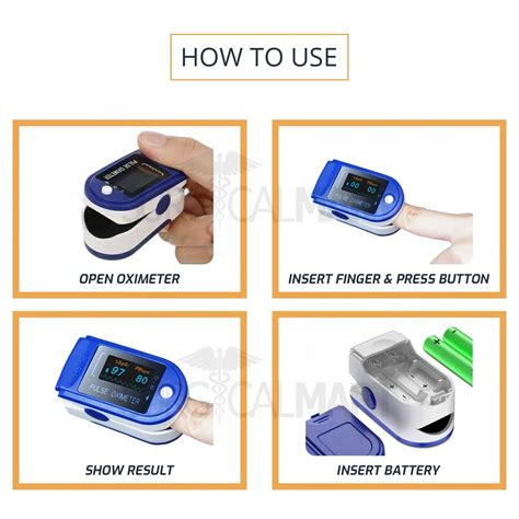 Fingertip Pulse Oximeter Spo2 Oxygen Saturation Monitor Surgical Mart