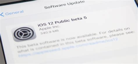 Ios 12 Public Beta 5 Released To Iphone Software Testers Ios And Iphone
