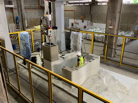 programming in multi axis gantry robot for 3d printing in construction shaunwu