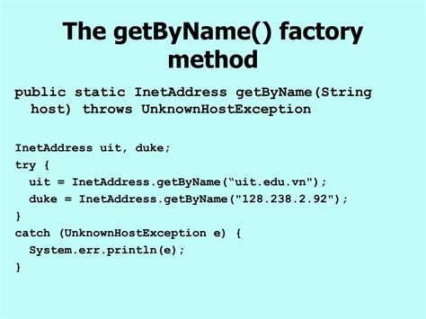Ppt Java Network Programming Powerpoint Presentation Free Download Id 5891789