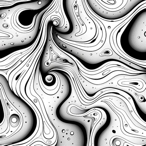 Simply Drop Pattern Low Detail Premium Ai Generated Image