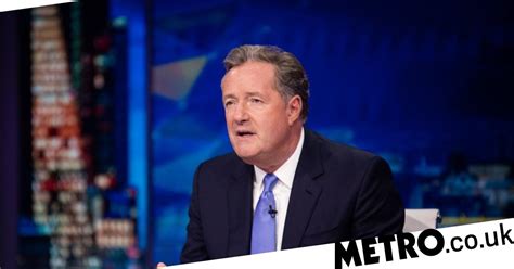 Piers Morgan Reacts To Ant Mcpartlin And Declan Donnellys Im A Celebrity Invite Metro News