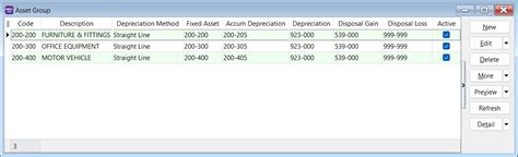 Maintain Asset Group Estream Software