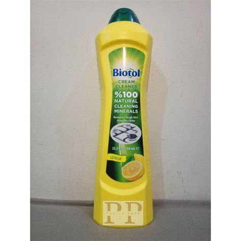 Biotol Cream Cleaner Lemon Scent 750 Ml Shopee Philippines