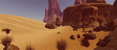 Vast Desert Environment