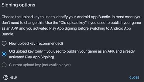upgrading your app from apk to android app bundles gdevelop documentation
