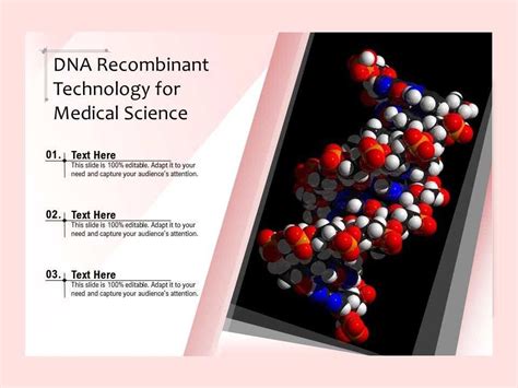 DNA Recombinant Technology For Medical Science Presentation Graphics Presentation PowerPoint