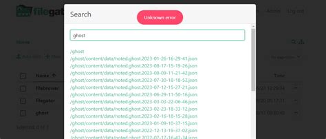 filegator simple self hosted file server