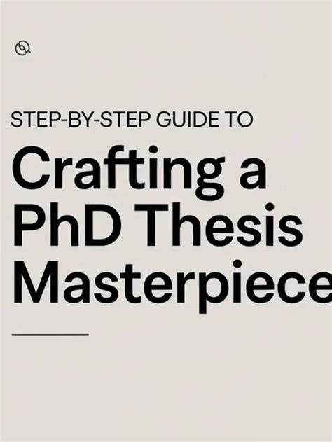 Phd Thesis Structure Step By Step Guide With Tips Examples And Trends Career Swami