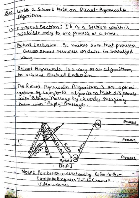 Distributed Computing 2 Gio Write A S Hart Note On Risant Agrawala