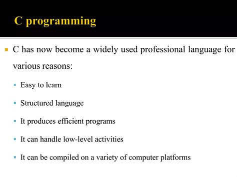 Unit 2 Introduction To C Programming Pdf