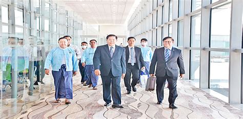 အဂတိလိုက်စားမှု တိုက်ဖျက်ရေးကော်မရှင်ဥက္ကဋ္ဌ ဦးသန်းဆွေခေါင်းဆောင်သော ကိုယ်စားလှယ်အဖွဲ့ အာဆီယံ