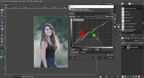 How To Use The Curves Tool In GIMP Davies Media Design
