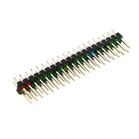 buy the raspberry pi gpio header colour coded for zero zero w zero 2