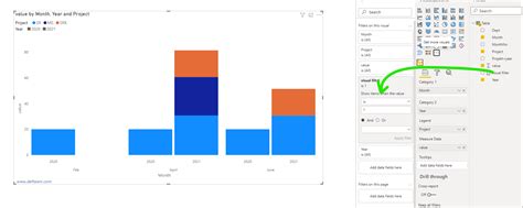 solved create stacked and clustered column chart microsoft fabric