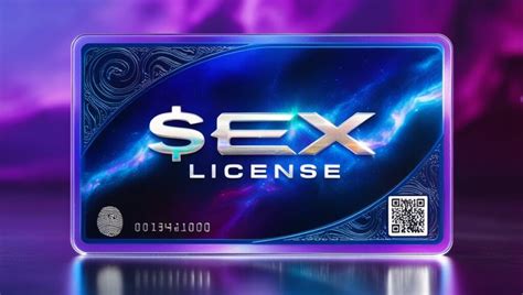 What If People Had To Register And Obtain A Sex License To Have Sex