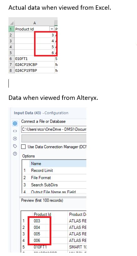 Solved Alteryx Incorrectly Pads Zeros To A Single Digit N Alteryx