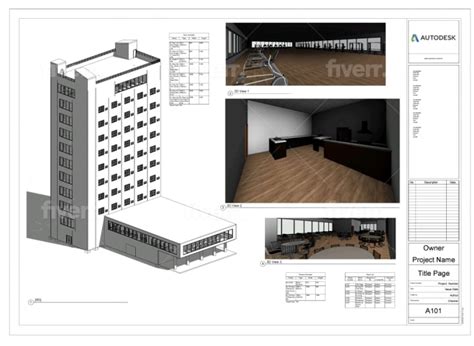 Do Your Floor Plans Elevations Rendering In Autodesk Revit By Revit