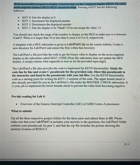 Solved Write An Assembly Program To Display A Decimal Digit Chegg