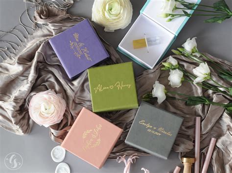 Custom USB Box And USB Drive Wedding Glass Engraved USB Flash Drive Gb Gold Silver