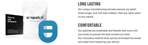 Simpatch Omnipod Adhesive Patch With Strap 25 Pack Blue Waterproof