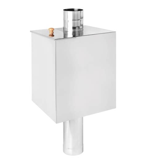 Бак из нержавейки на трубе 80л д.120 (прямоугольный) (AISI 439) купить ...