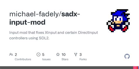 GitHub Michael Fadely Sadx Input Mod Input Mod That Fixes XInput And Certain DirectInput