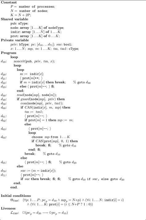 figure 4 1 from a general lock free algorithm using compare and swap