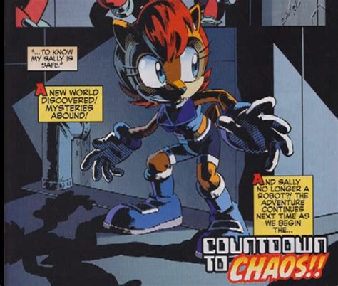 Sally In The Comics Sally Acorn Fan Art 38132261 Fanpop