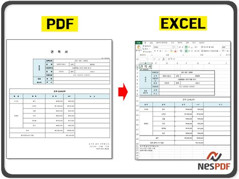 Pdf파일 엑셀로 변환 무료 프로그램으로 가능해요~ 네이버 블로그