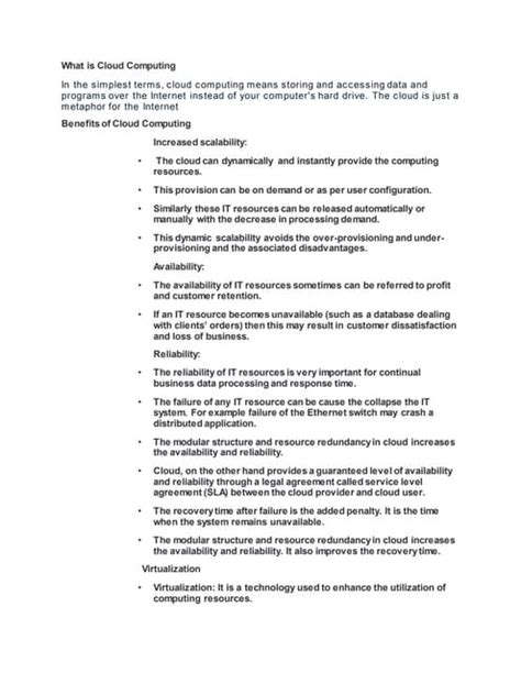 quiz 1 cloud computing docx cloud computing internet