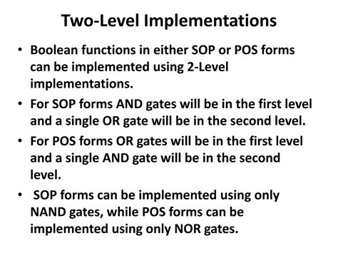 Boolean Function Sop And Pos Pptx