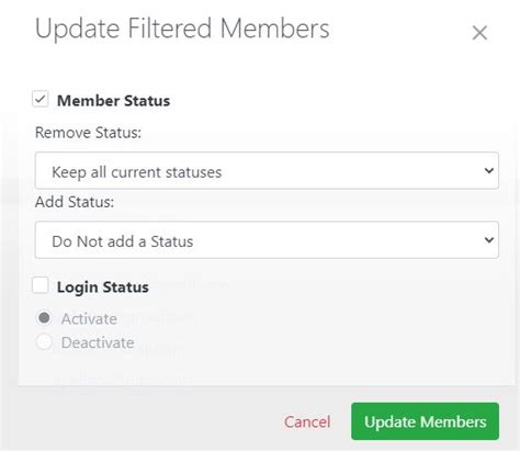 How Do I Batch Update Member Statuses Chapterweb