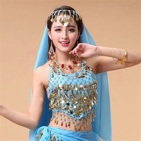 프린지 밸리 댄스 스팽글 탑 샤이니 브라 폴리에스터 쇼 의상 라틴 태슬 공연 나이트 클럽 코스튬 티몬