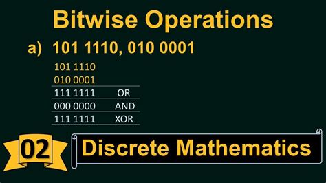 Bitwise Operations Part 2 Youtube