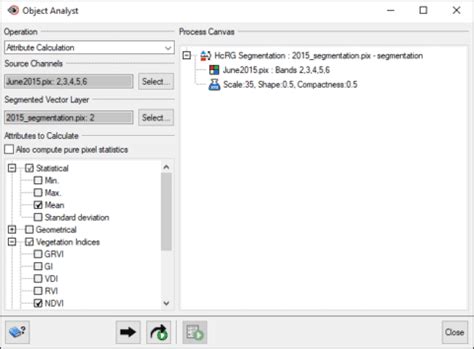 Object Analyst Batch Classification Catalyst Earth