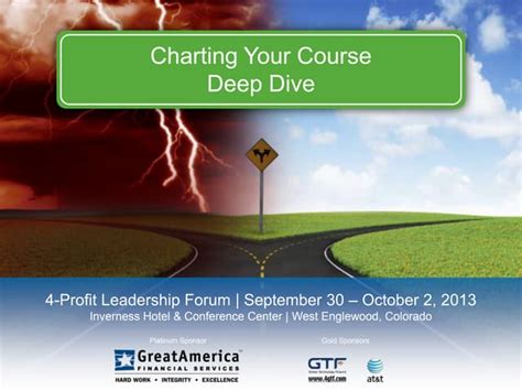 4 Profit Denver Conference Charting Your Course Deep Dive Ppt