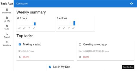 Task App Codesandbox
