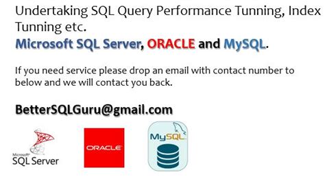 Krishantha Fernando On Linkedin Sql Performance Tunning